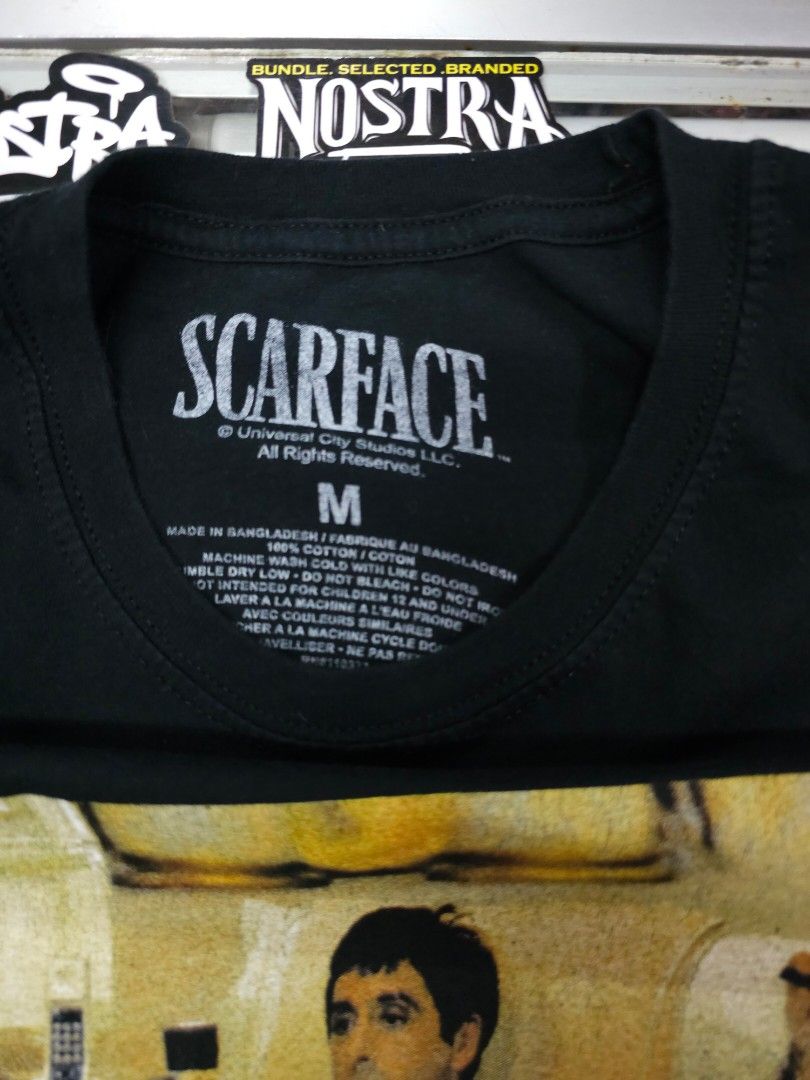 Scarface, Men's Fashion, Tops & Sets, Tshirts & Polo Shirts on Carousell