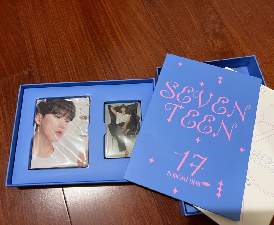 SEVENTEEN BEST ALBUM (17 IS RIGHT HERE DEAR Ver.)Hoshi版 克拉盤空專, 書籍、休閒與玩具 ...