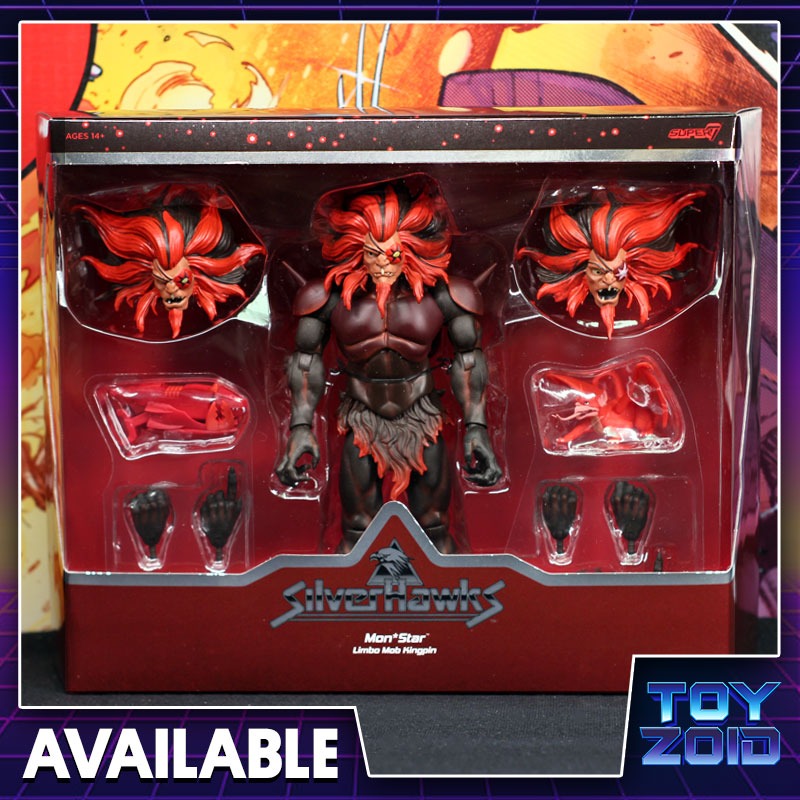 Silverhawks Ultimates Mon Star Pre-transformation Limbo Mob Kingpin ...