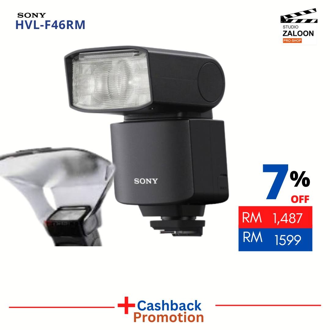 Sony HVL-F46RM Wireless Radio Flash, Photography, Photography Accessories, Flashes on Carousell