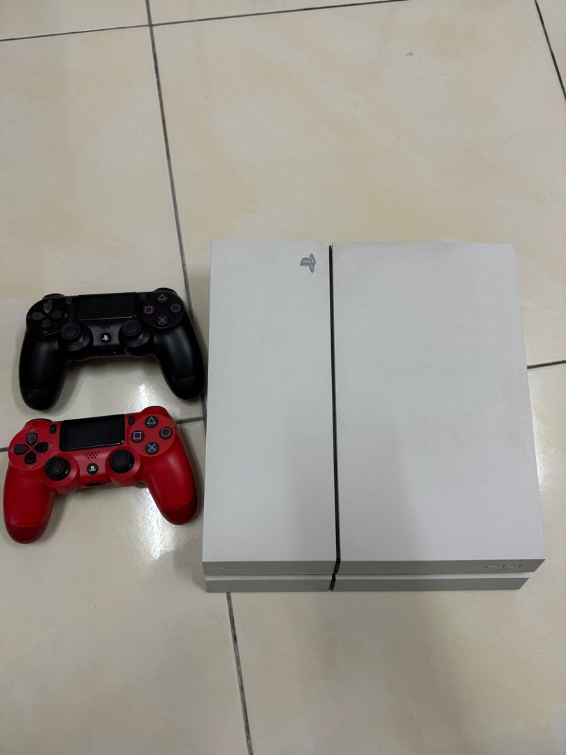 Sony PS4 500GB WHITE (Working Good), Video Gaming, Video Game Consoles ...