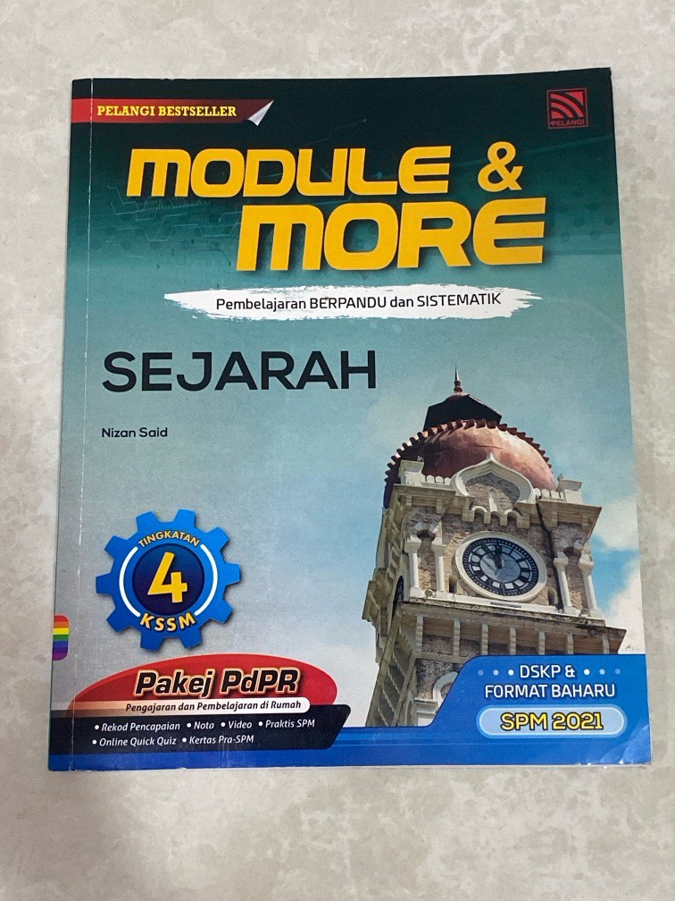 Spm Module & More tingkatan 4 sejarah buku rujukan, Hobbies & Toys, Books & Magazines, Textbooks ...