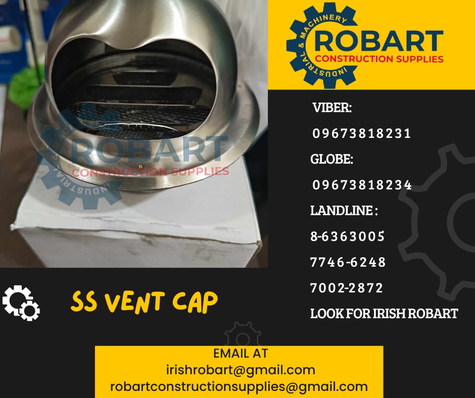 ss vent cap, Commercial & Industrial, Construction Tools & Equipment on ...