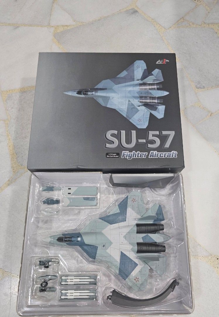 Sukhoi SU-57 1/72 Diecast Model on Carousell