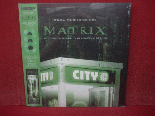 THE MATRIX COMPLETE EDITION 3 X SOUNDTRACK LP 電影原聲 黑膠唱片 綠膠 (全新), 興趣及遊戲 ...