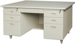 Tiny Desk W/ Pointy Legged, Office Furniture, Free Standing, Office ...