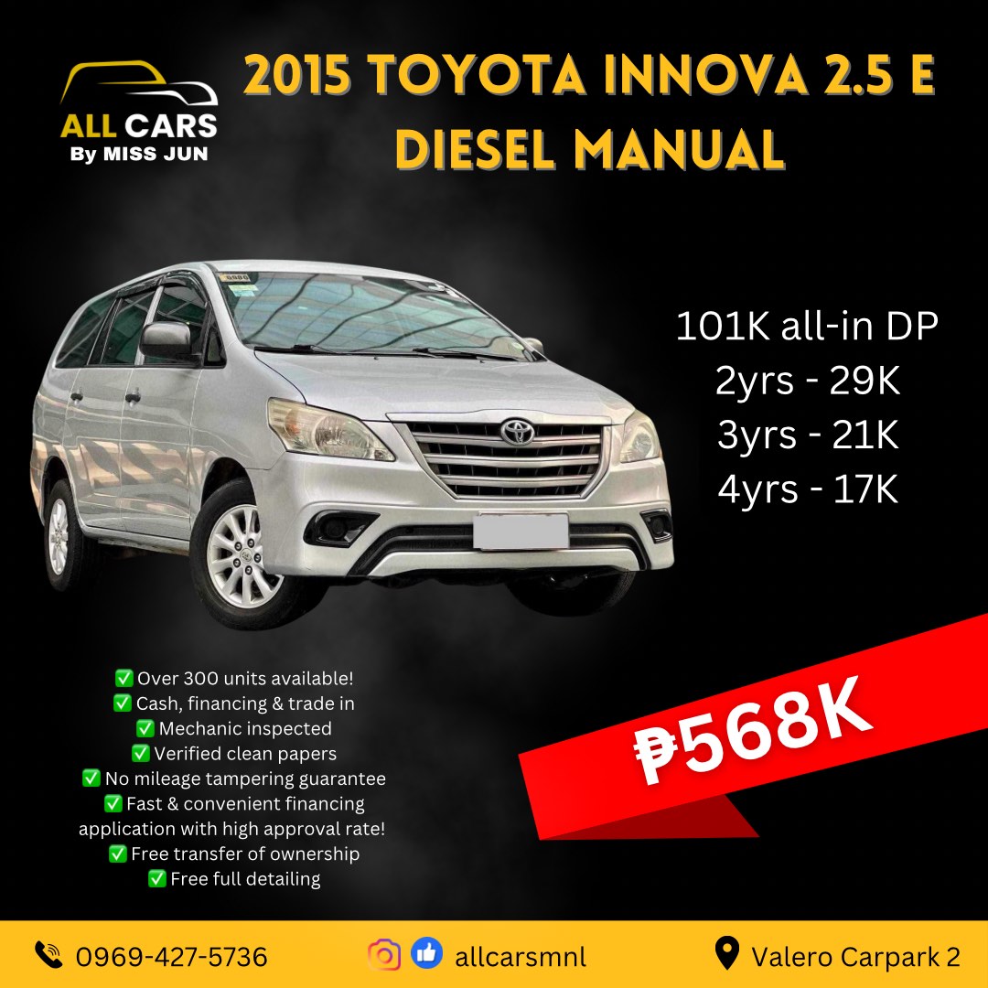 Toyota Innova, Cars for Sale, Used Cars on Carousell