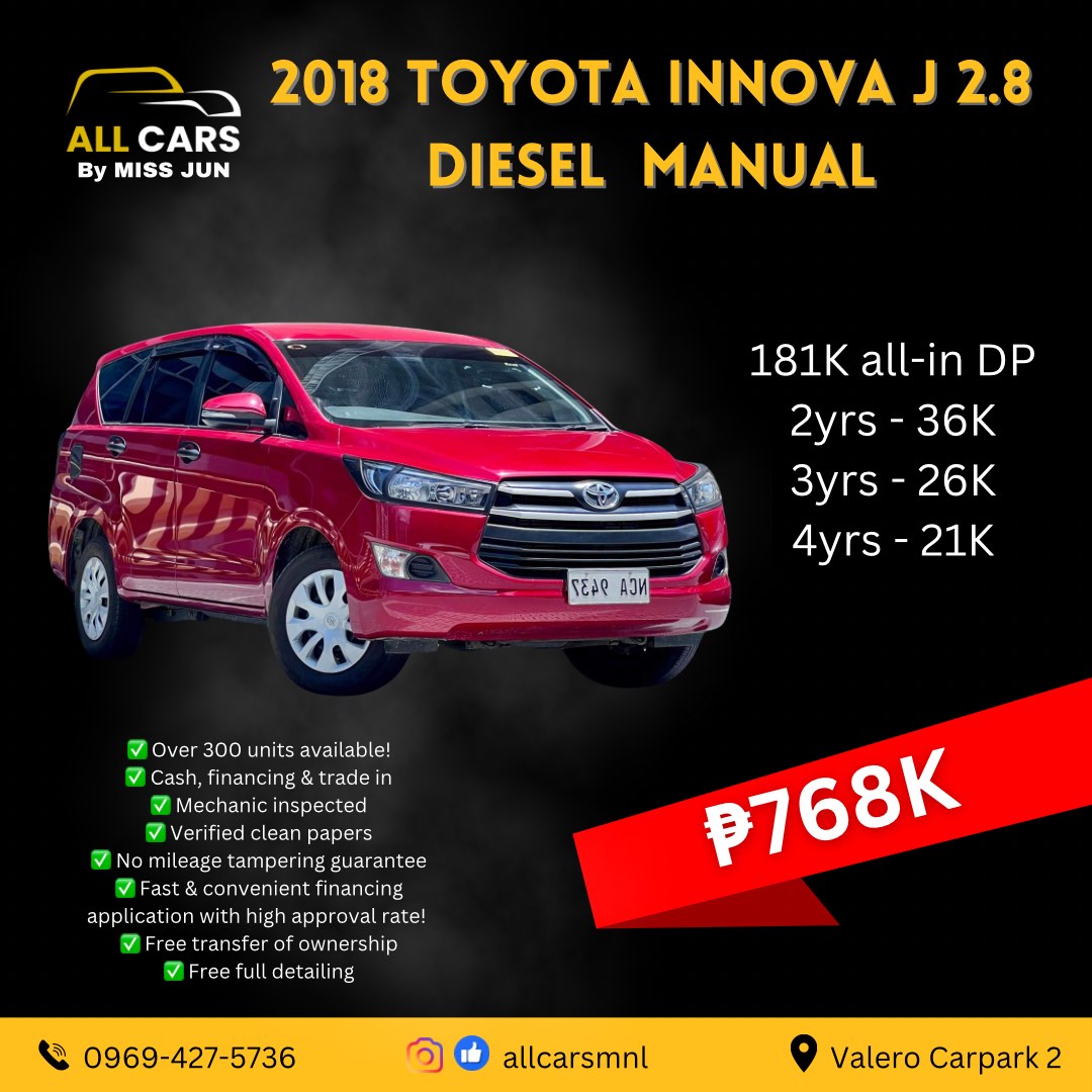 Toyota Innova, Cars for Sale, Used Cars on Carousell
