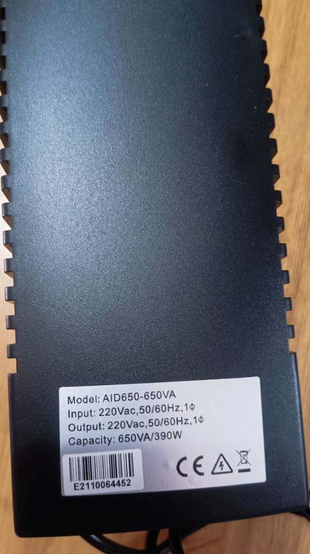 UPS Back Up Battery (AWP AID650-650), Computers & Tech, Parts ...
