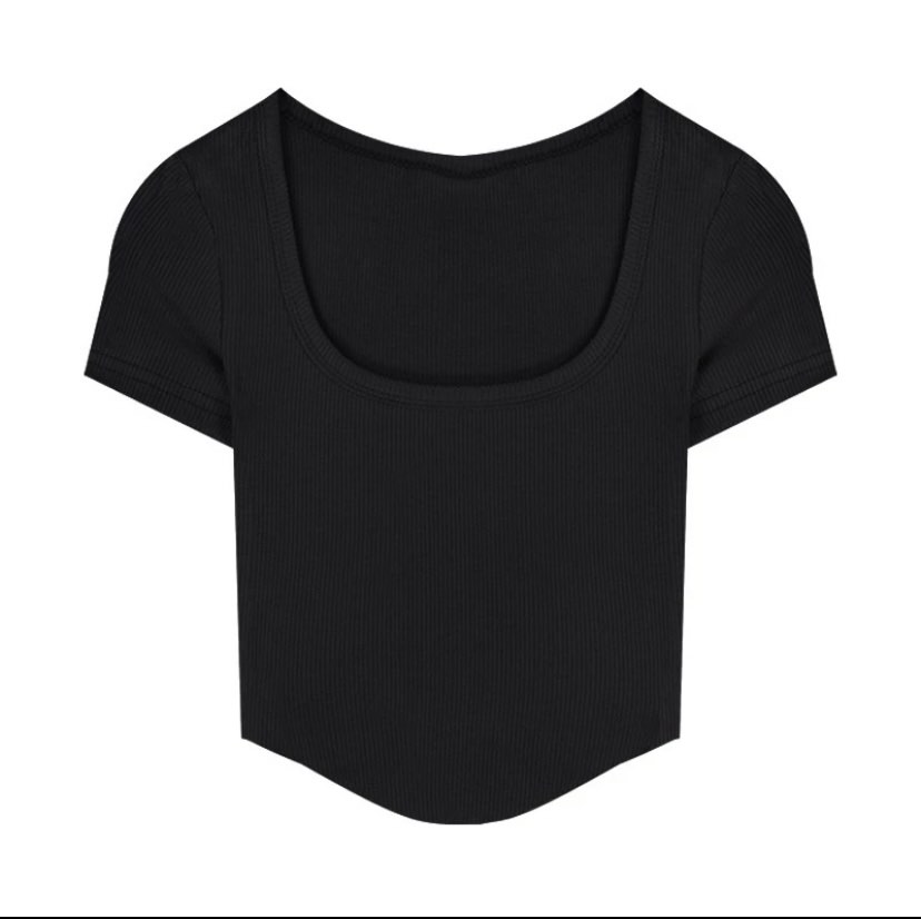 V cut Shirt, Women's Fashion, Tops, Shirts on Carousell