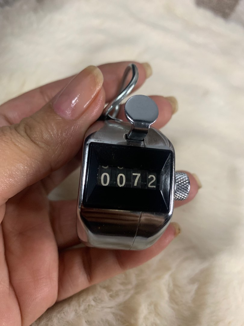 Vintage manual counting hand clicker, Hobbies & Toys, Memorabilia ...