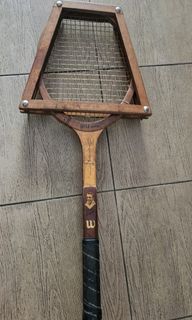 Wilson V6 racket (Original Used), Sports Equipment, Sports & Games ...