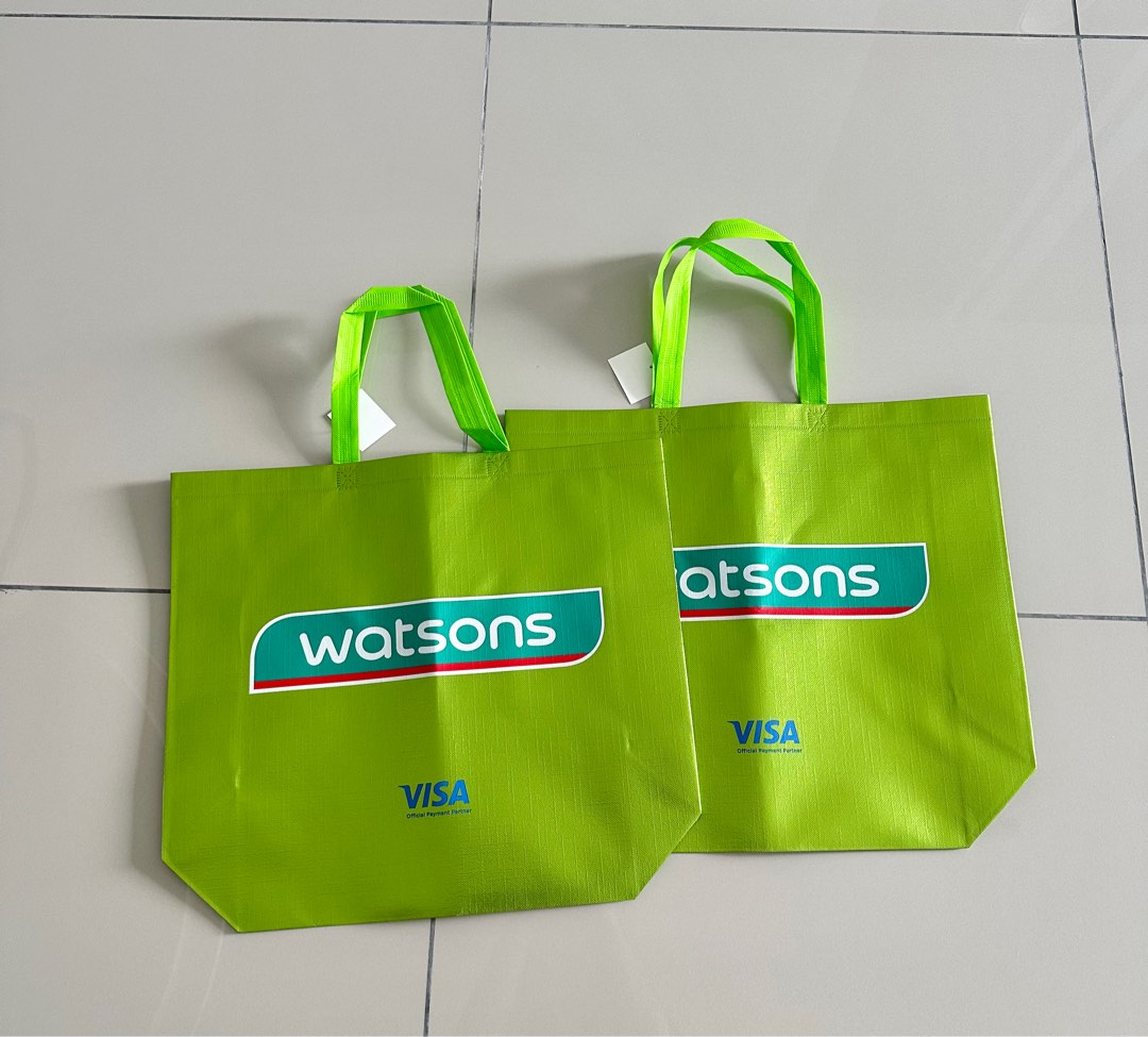 Watsons good quality big tote bag, Women's Fashion, Bags & Wallets ...
