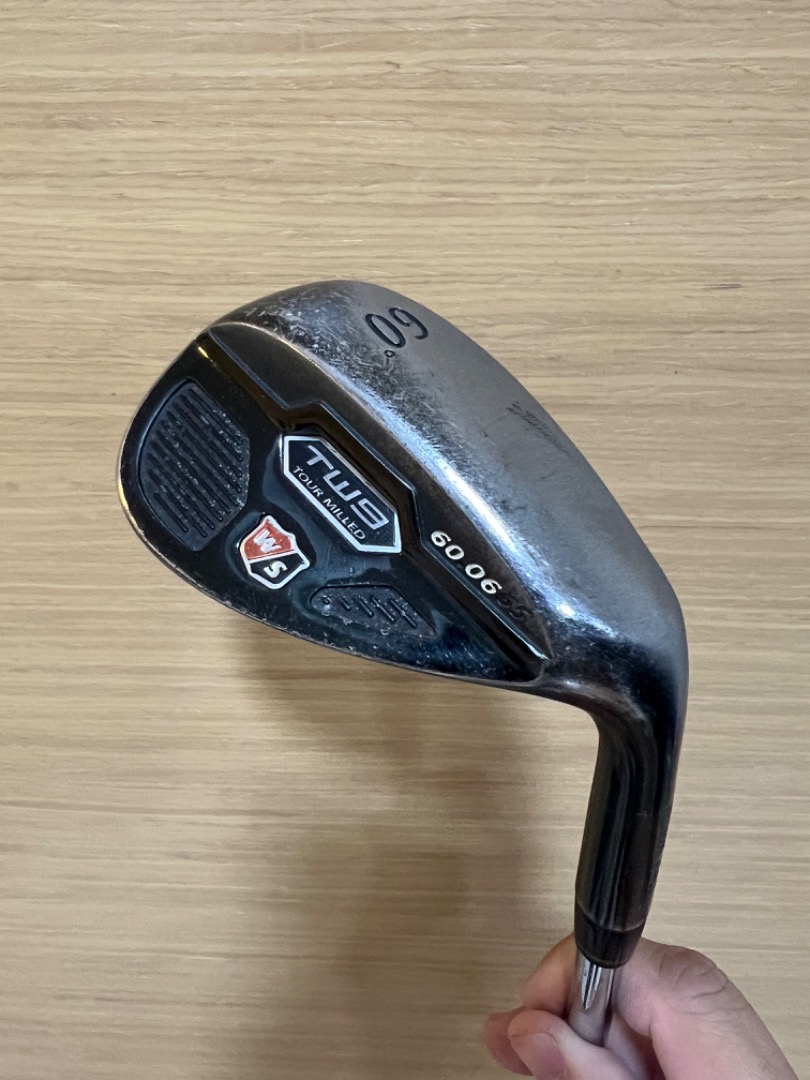 Wilson TW9 60 degrees golf wedge, Sports Equipment, Sports & Games ...