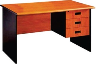 Writing Table W/ End Table, Office Furniture, Free Standing, Office ...