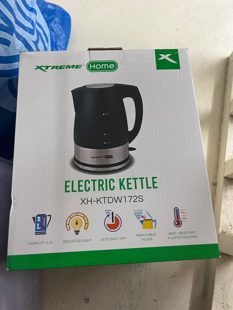 Xtreme Home Electric Kettle, TV & Home Appliances, Kitchen Appliances ...