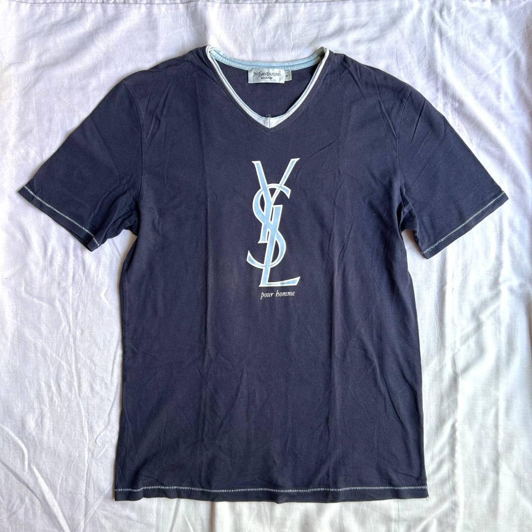 Yves Saint Laurent (YSL) Shirt, Men's Fashion, Tops & Sets, Tshirts ...