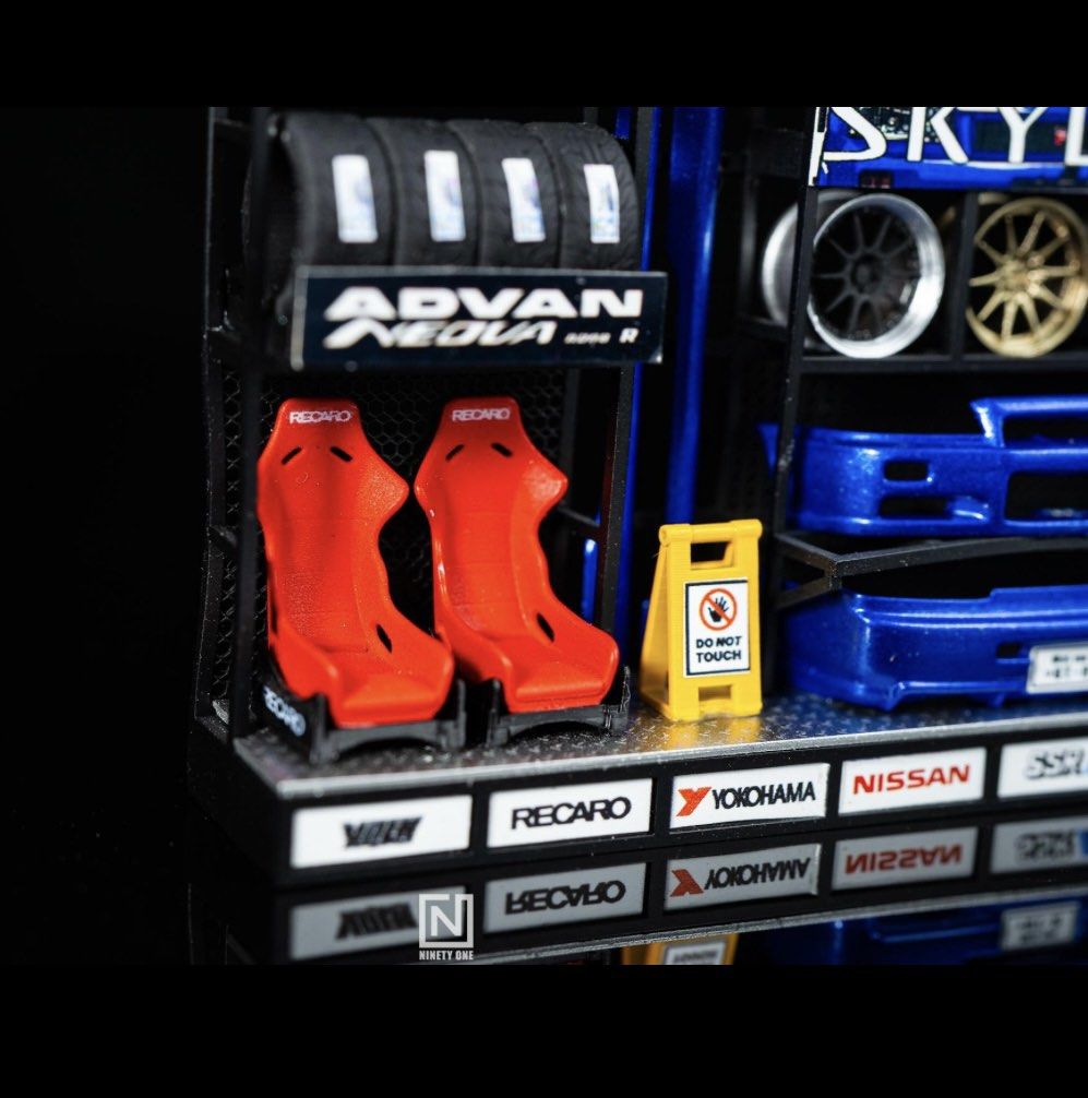 1/64 Nissan Skyline R34 GT-R Parts & Accessories, Hobbies & Toys, Toys ...