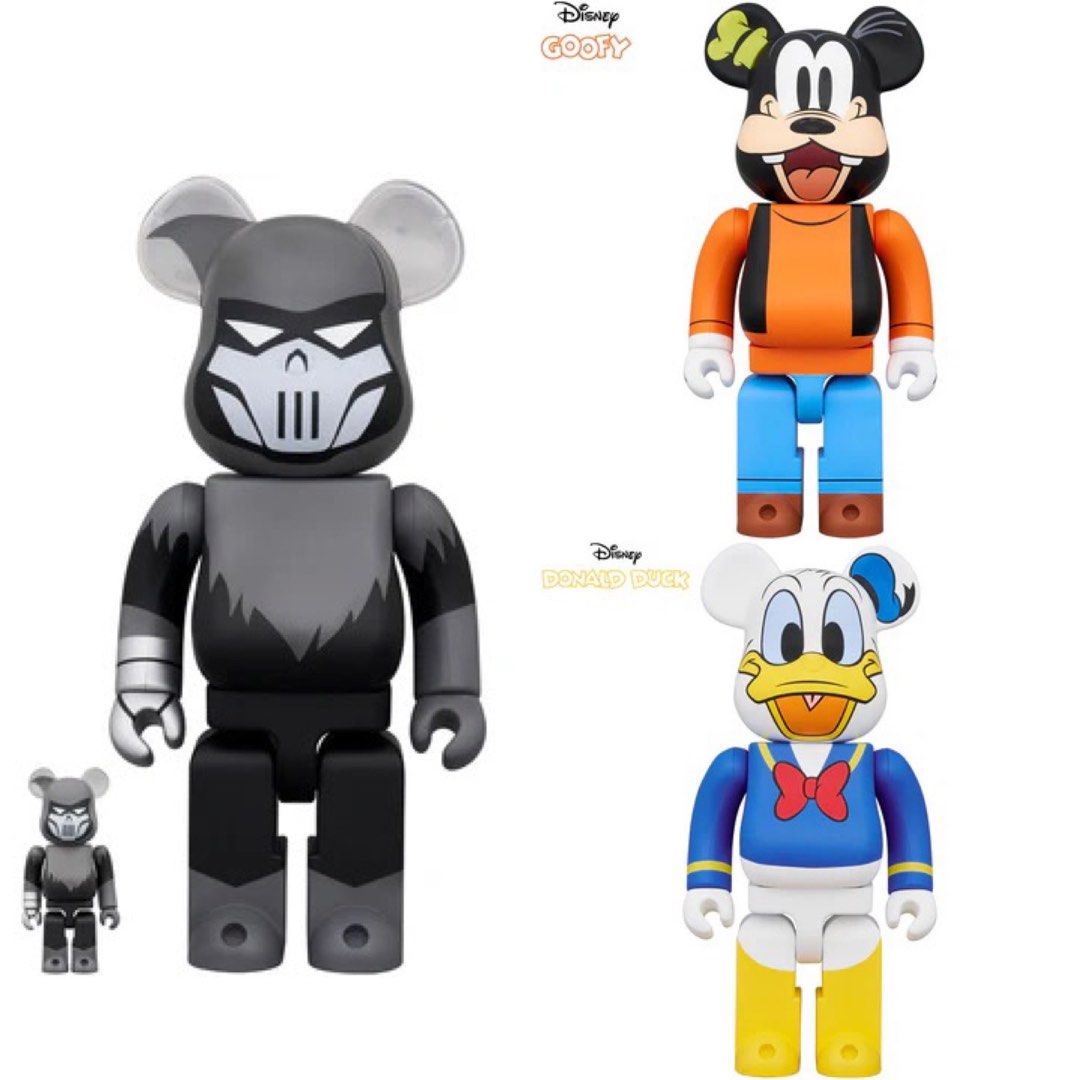 400% DONALD DUCK Goofy PHANTASM Batman bearbrick be@rbrick, Hobbies ...