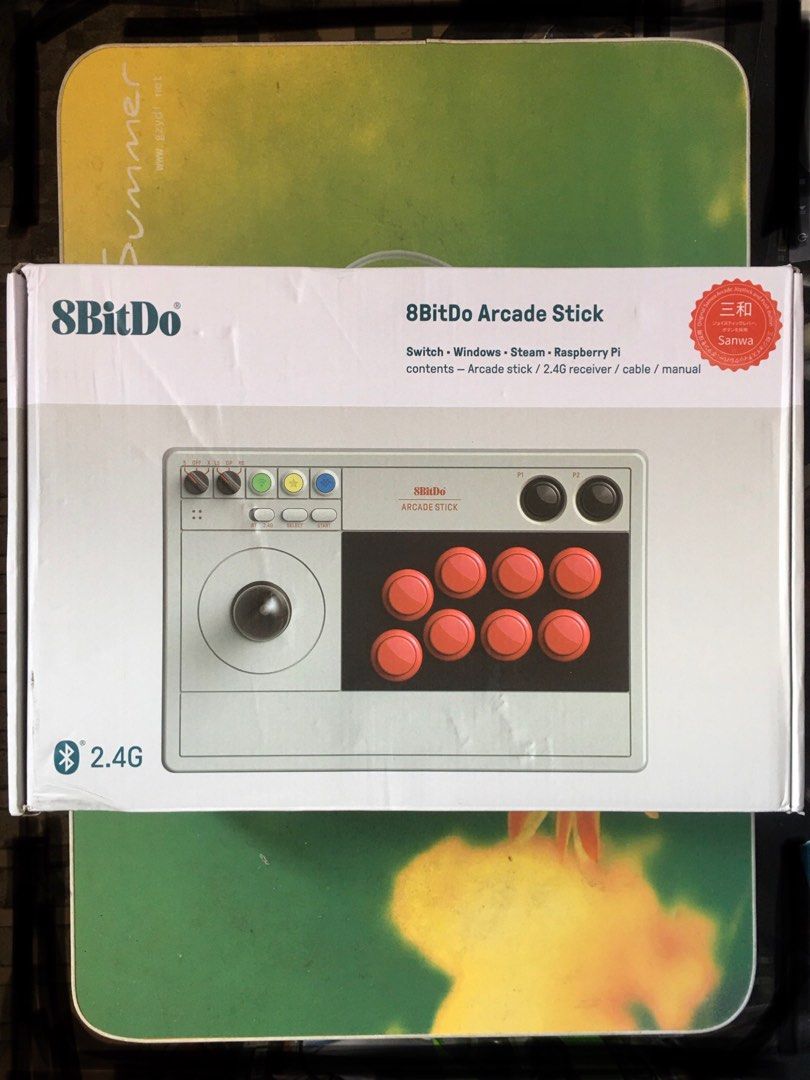 全新 8BitDo Arcade Stick V3 2.4G Wireless Controller 無線街機手掣 手制, 電子遊戲, 遊戲機配件, 手掣 - Carousell