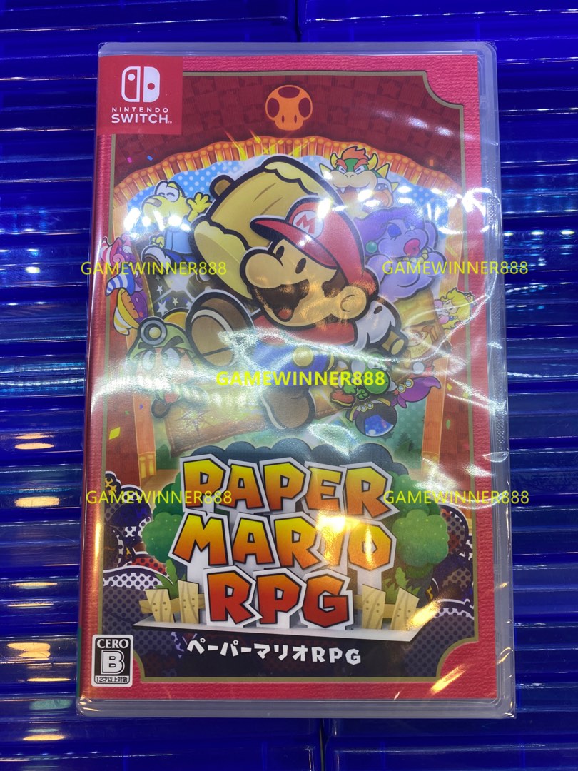 《今日快閃價》全新 日版 Switch NS遊戲 紙片瑪利歐RPG 千年之門 / 孖寶兄弟 紙皮RPG 重製版 高清 HD 復刻版 / Paper Mario The Thousand ...