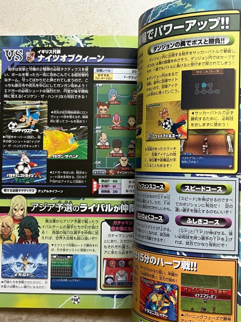 日版 NDS INAZUMA ELEVEN III LIGHTNING ELEVEN 3 CHAMPION CHALLENGE SPARK ...