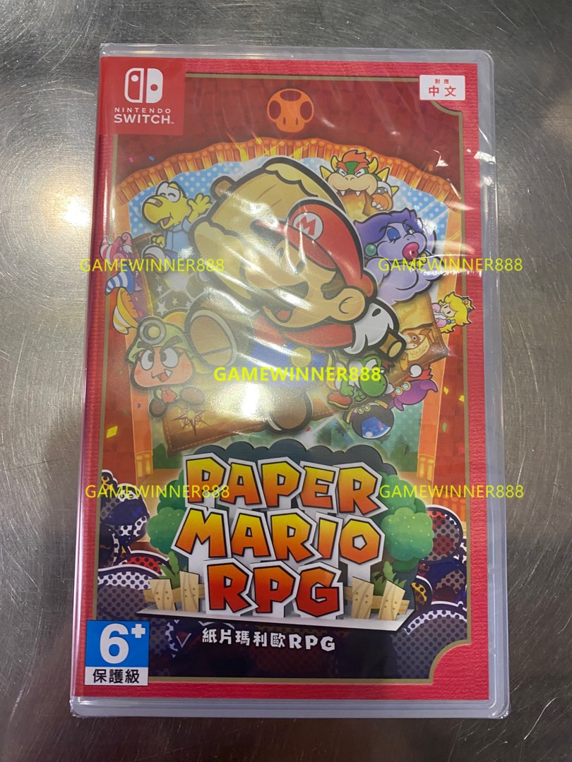 《今日快閃價》全新 Switch NS遊戲 紙片瑪利歐RPG 千年之門 / 孖寶兄弟 紙皮RPG 重製版 高清 HD 復刻版 / Paper Mario The Thousand-Year ...