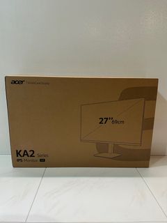 Acer 24” Inch FHD IPS 100Hz Refresh Rate Gaming Monitor Screen Computer ...