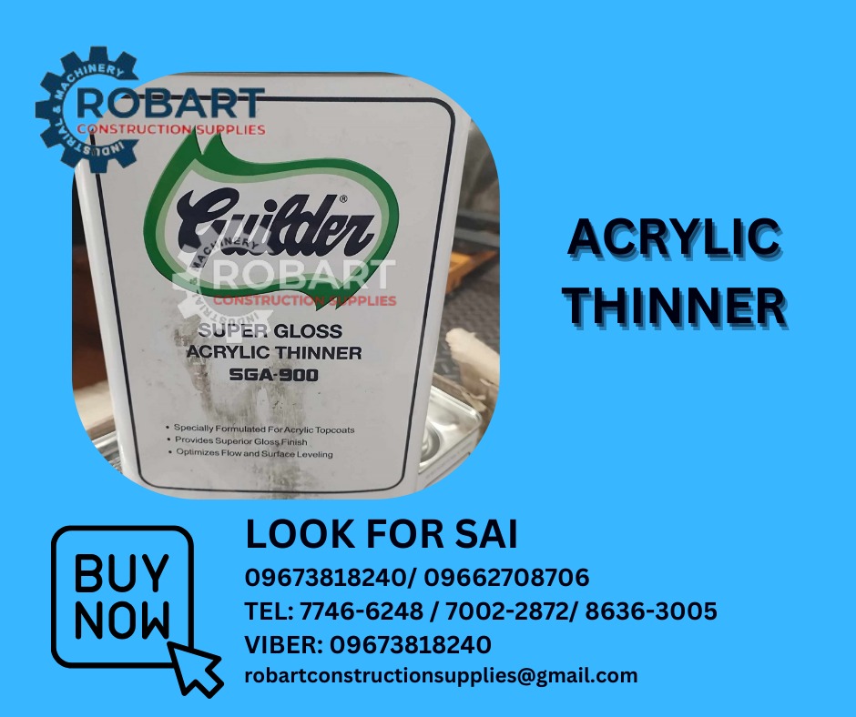 Acrylic Thinner, Commercial & Industrial, Construction Tools ...