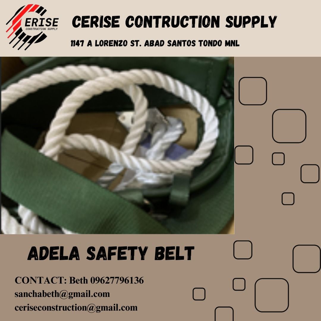 Adela Safety Belt, Commercial & Industrial, Construction Tools ...