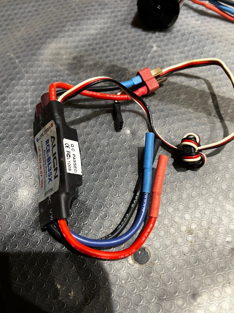 Align 35A esc and motor for rc helicopter rc heli align trex 450 tarot ...