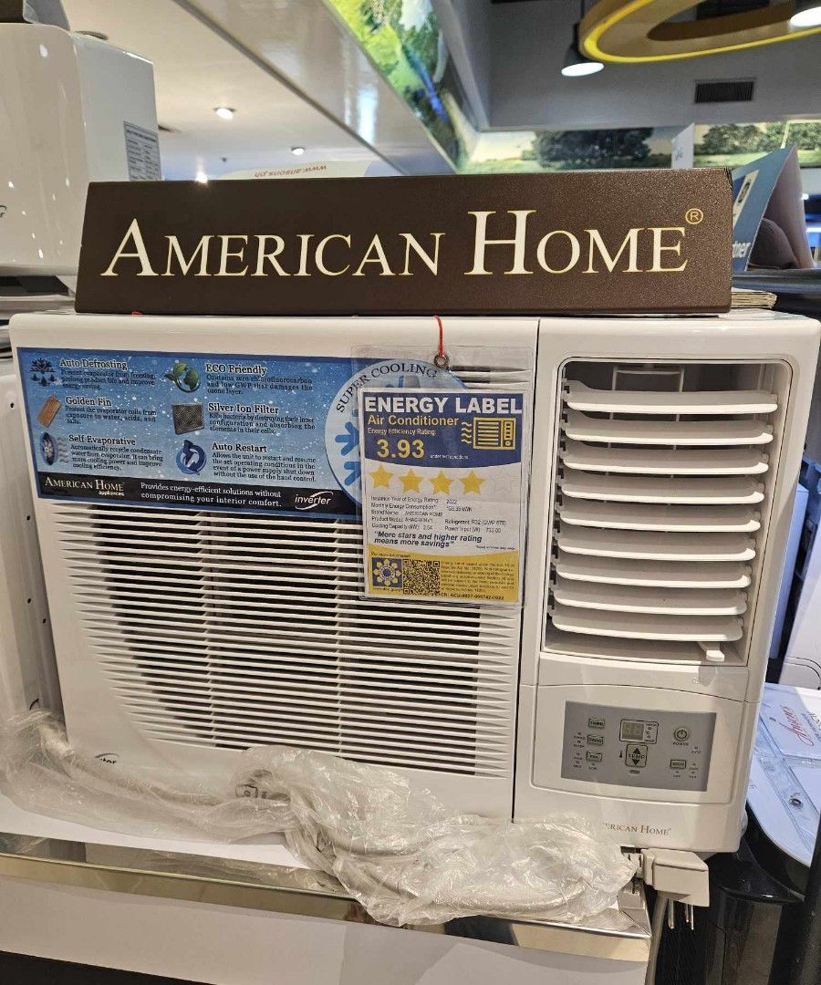 AMERICAN HOME WINDOW TYPE AIRCON, TV & Home Appliances, Air ...