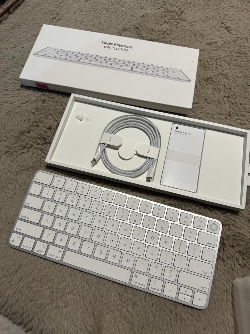 Apple Magic Keyboard with Touch ID, Computers & Tech, Parts ...