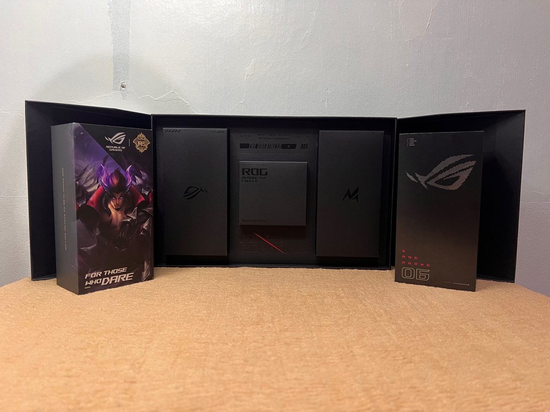 Asus ROG 6D MLBB Edition | 12gb 256gb Openline w/ M5 Champion Giftbox ...