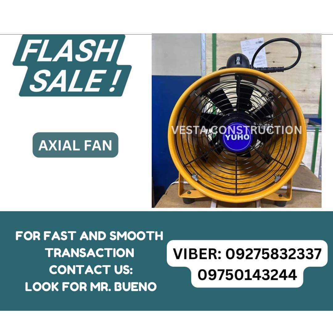 Axial Fan, Commercial & Industrial, Construction Tools & Equipment on ...
