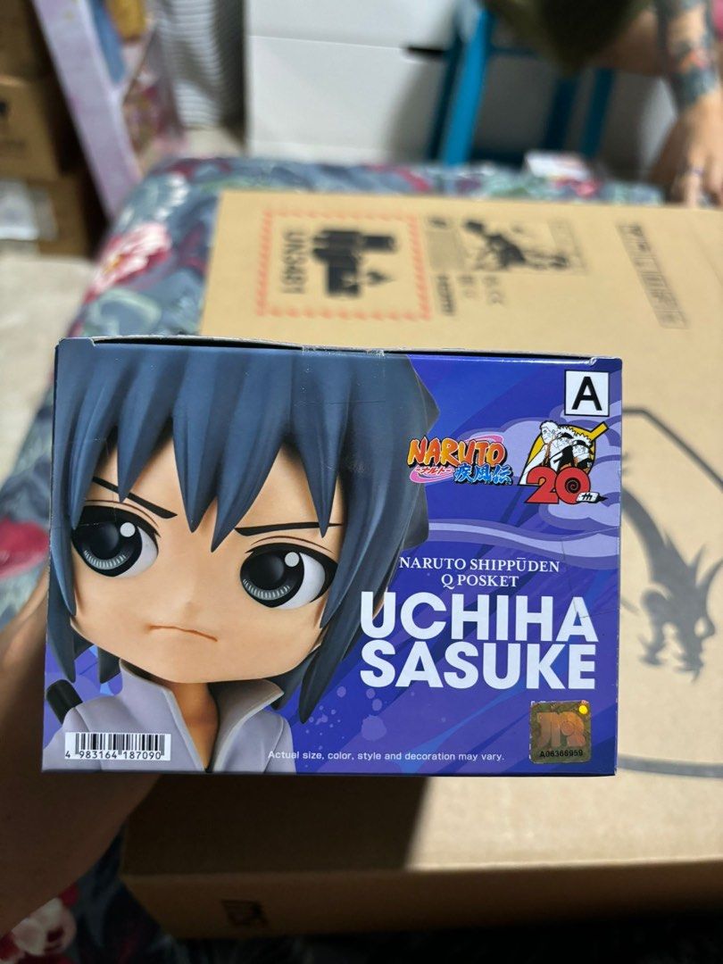 Banpresto Q Posket Naruto Shippuden - Sasuke Uchiha (Version A ...