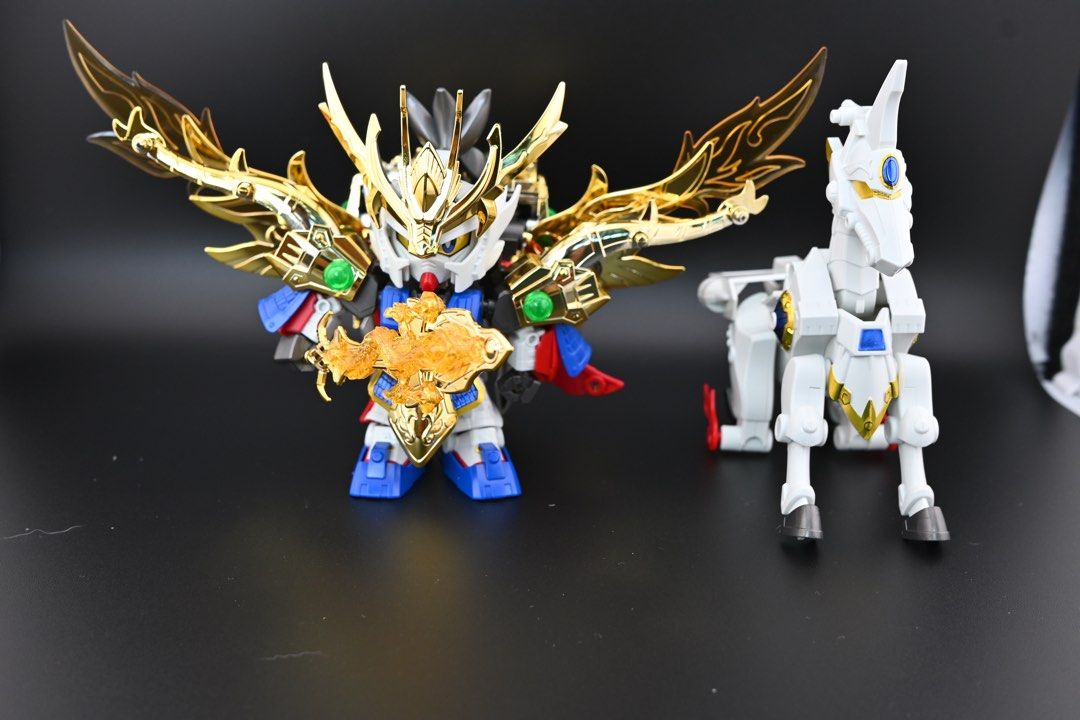 BUILT BB Sangokuden Shin Shouretsutei Ryuso Ryubi Gundam Ryukiho Tekiro ...