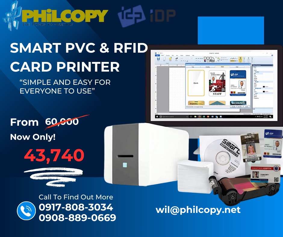 Best PVC and RFID ID Card Printer Free Consumables, Computers & Tech ...