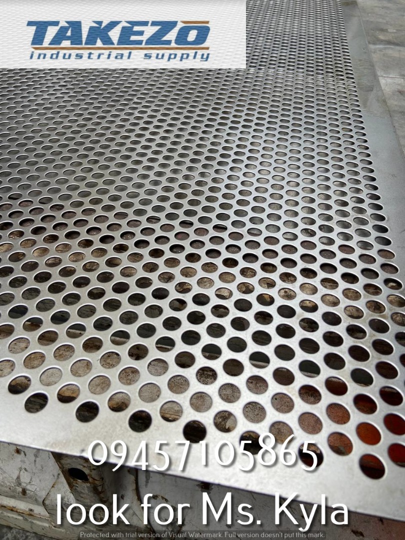 BI Perforated Sheet, Commercial & Industrial, Construction Tools ...
