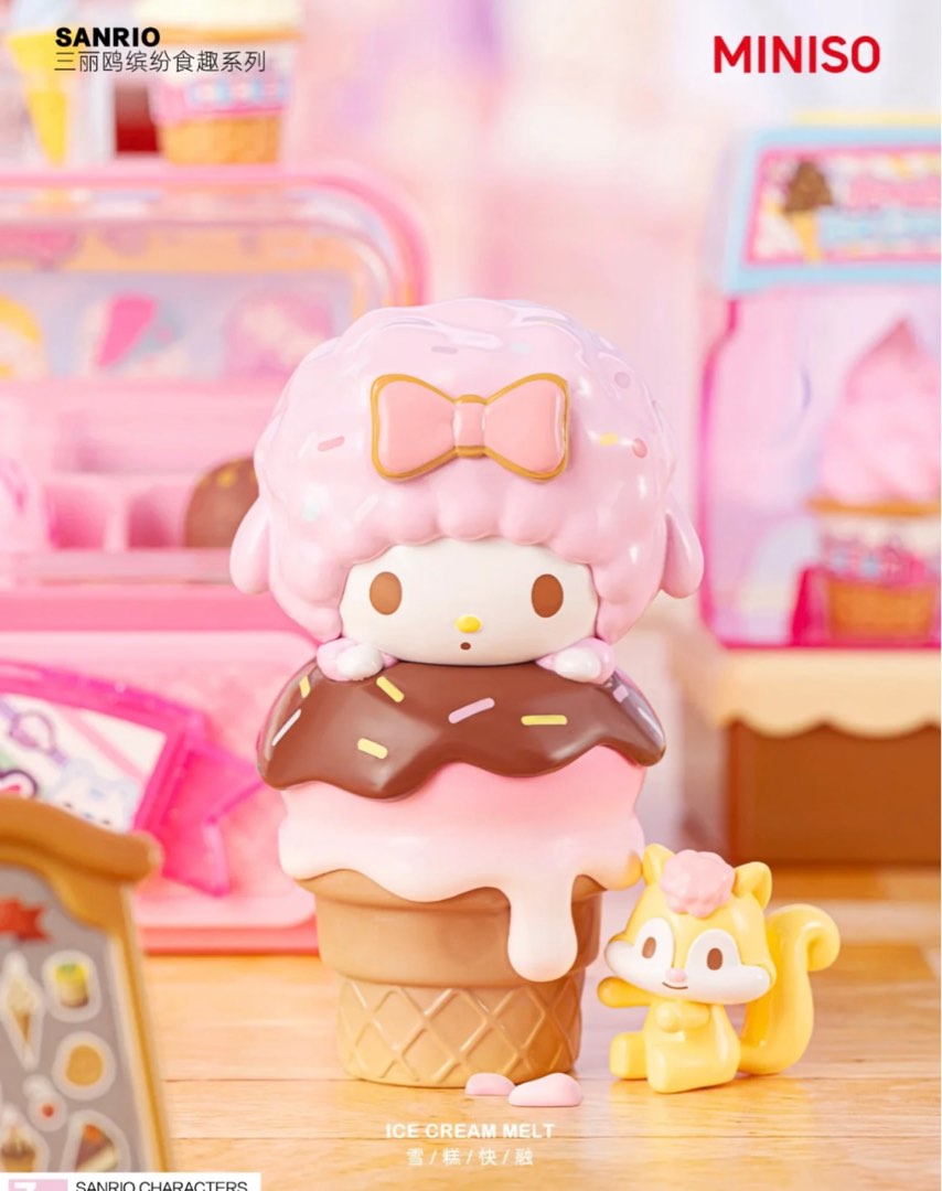 BNIF Sealed sanrio characters colourful food - ice cream melt my piano ...