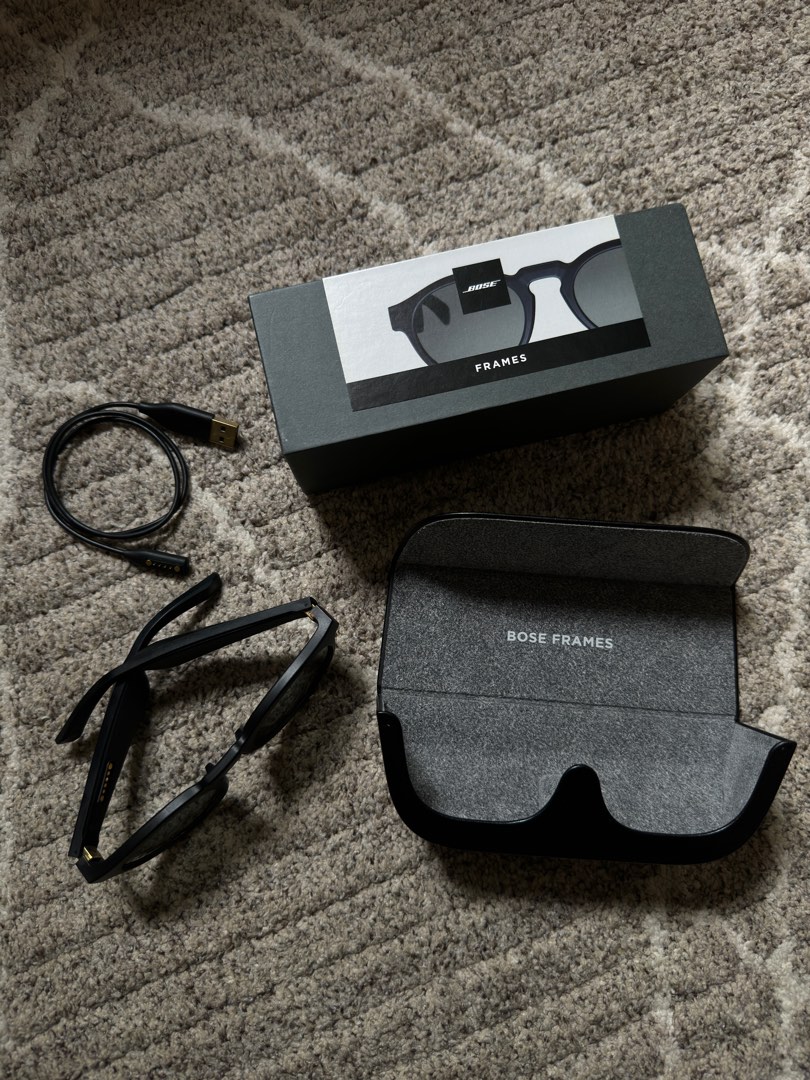 Bose Frames Rondo Bluetooth Sunglasses, Open Audio Design (Black), Men ...