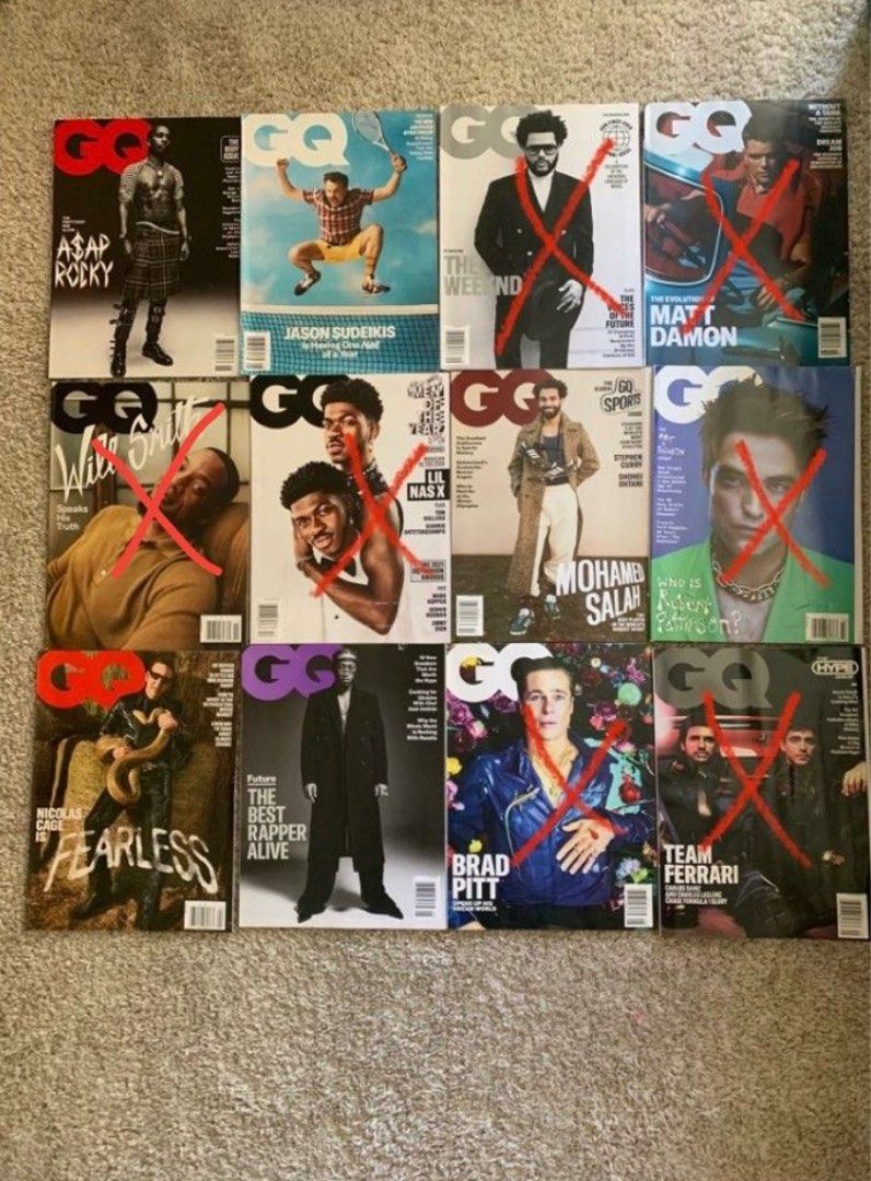 Brand new GQ magazines, Hobbies & Toys, Books & Magazines, Magazines on ...