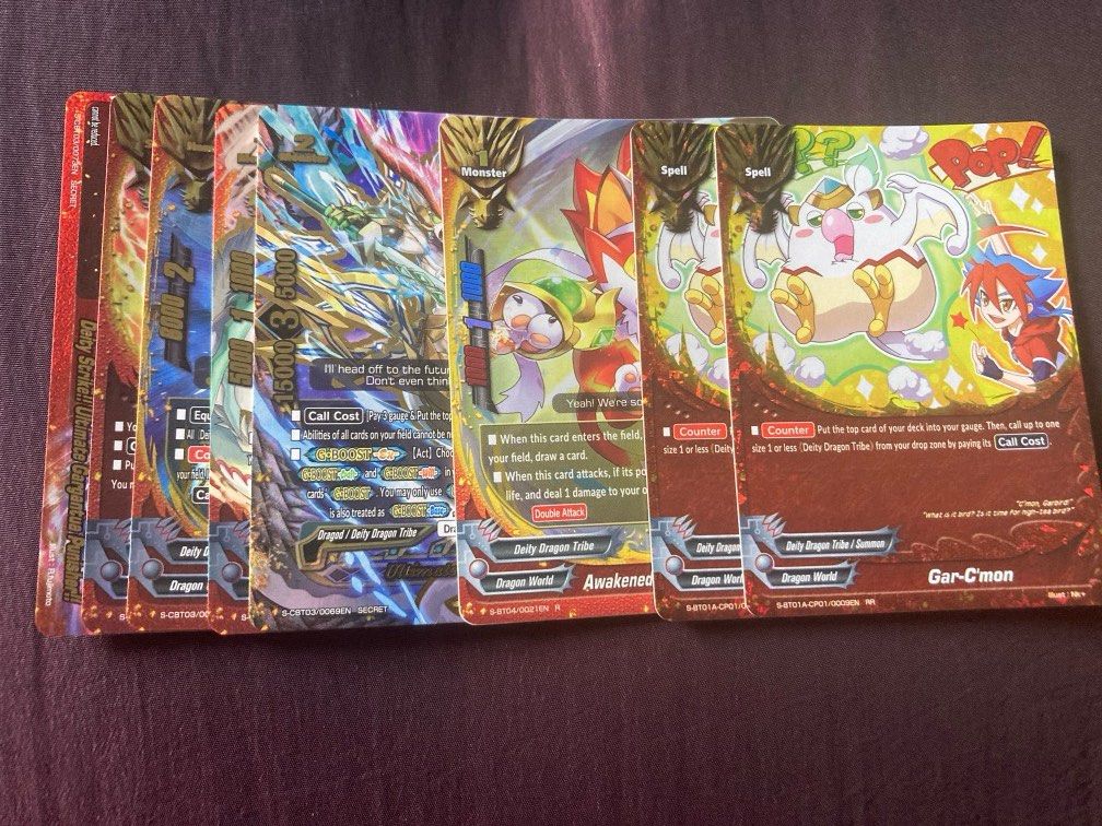 Buddyfight ultimate garga set, Hobbies & Toys, Toys & Games on Carousell