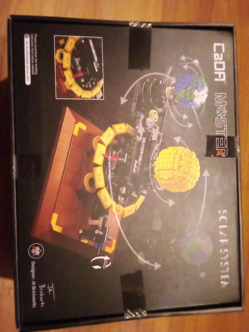 Cada master solar system 865pc designed by JK Brickworks, Hobbies ...