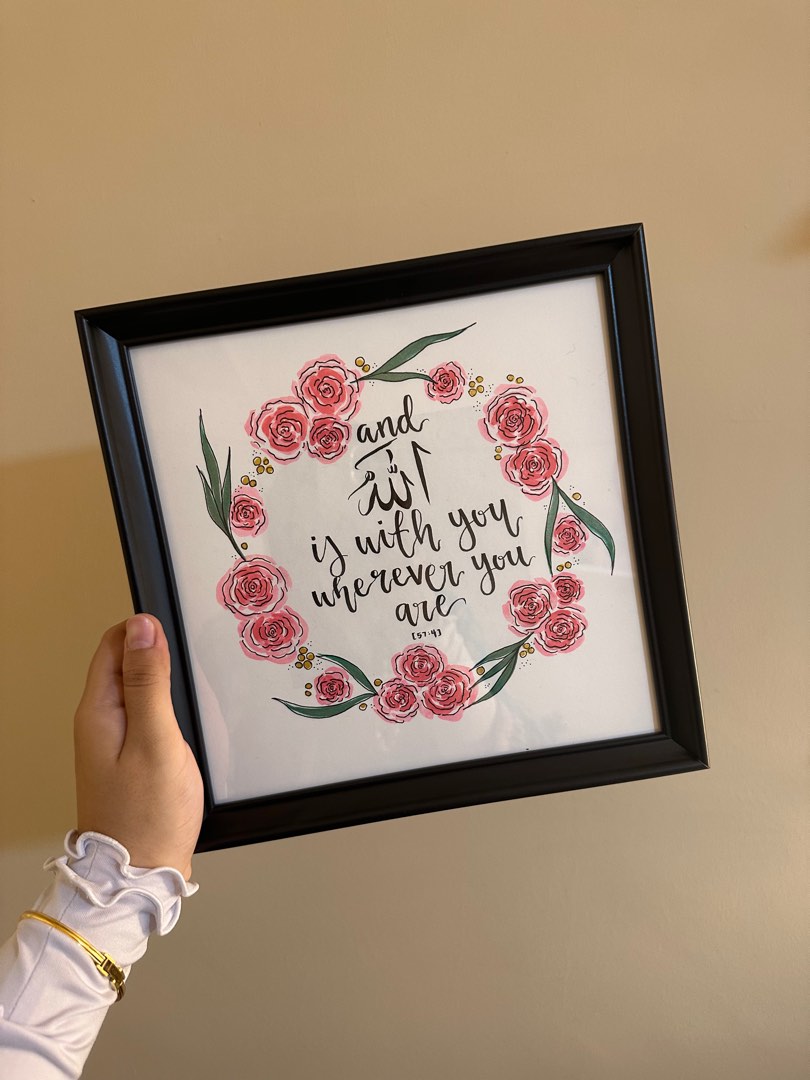 Calligraphy Quote (Card, Token of Appreciation, Gift, etc ...