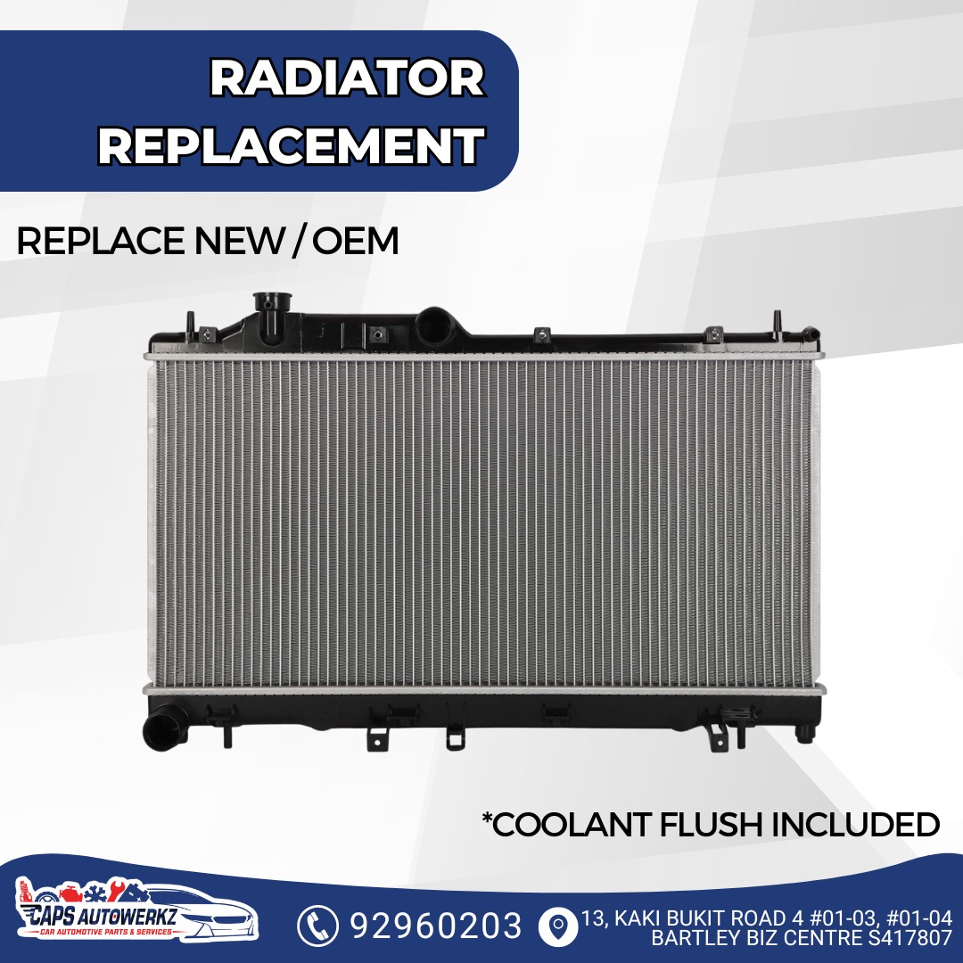 Car Radiator Leak Repair / Replacement | Original / OEM NEW Radiator ...