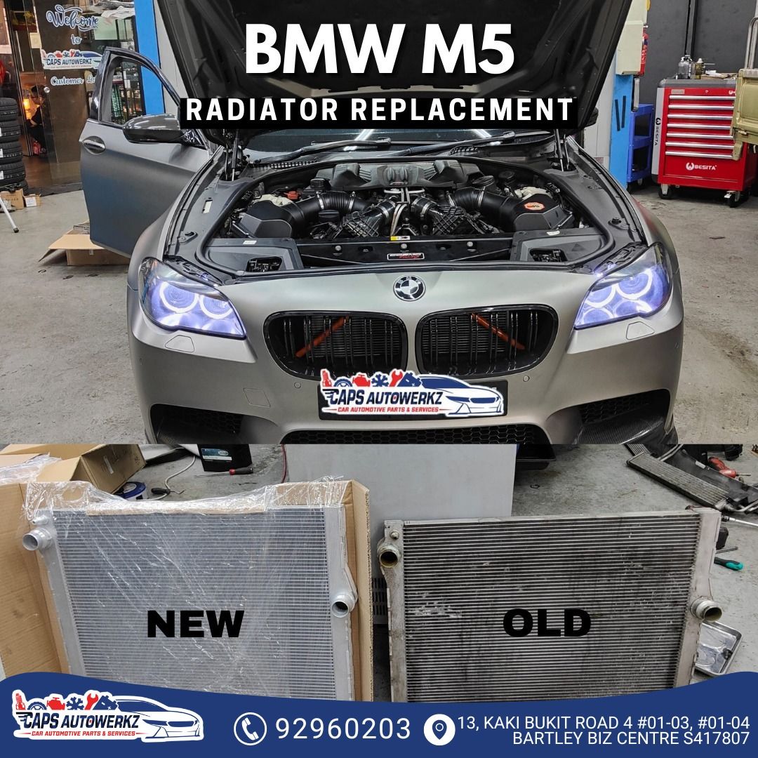 Car Radiator Leak Repair / Replacement | Original / OEM NEW Radiator ...