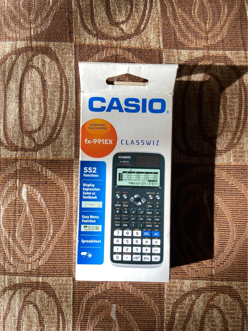 Casio Fx-991EX Calculator, Computers & Tech, Office & Business ...