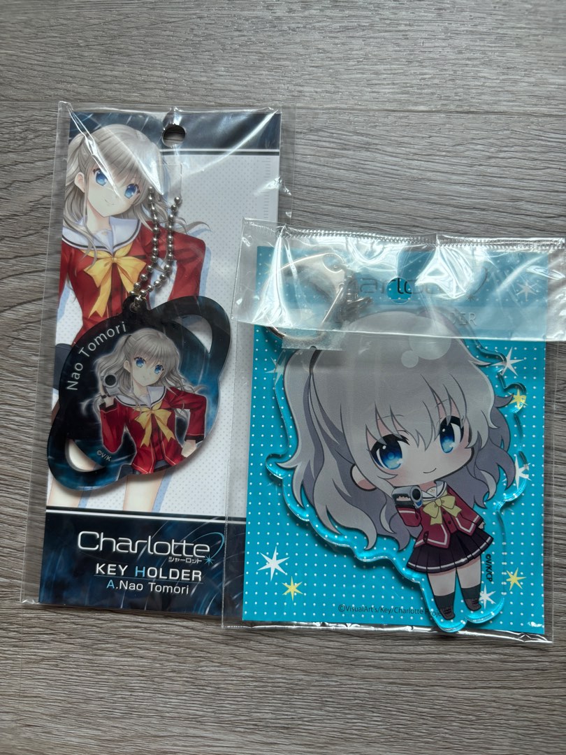 Charlotte key chains OFFICIAL MERCH, Hobbies & Toys, Memorabilia ...