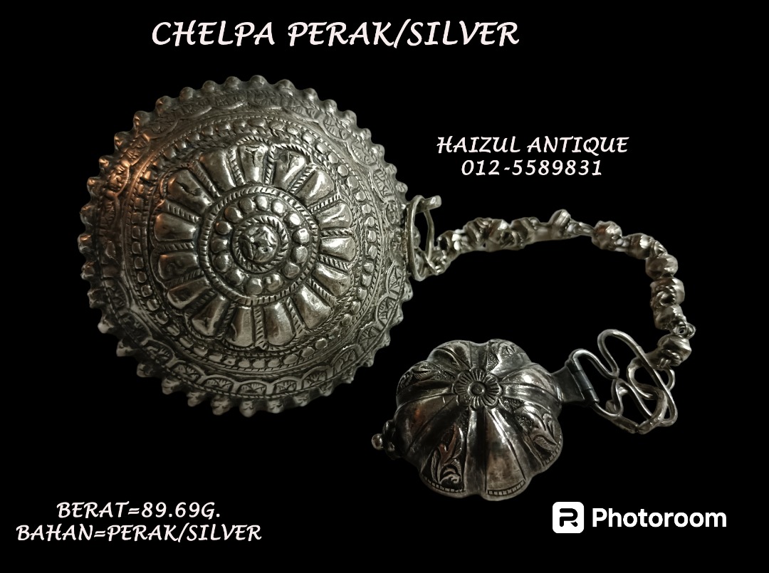 CHELPA PERAK/SILVER/BETEL BOX, Hobbies & Toys, Collectibles ...